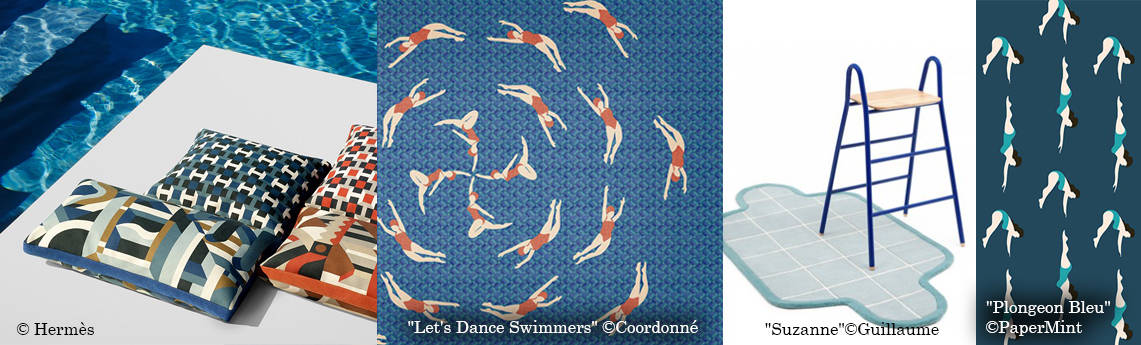 Grand plongeon pour la tendance swimming pool - Textile Addict