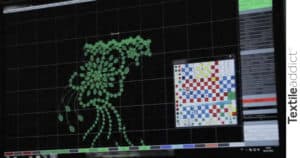 Broderie industrielle : les étapes de création d'un motif brodé sur ...